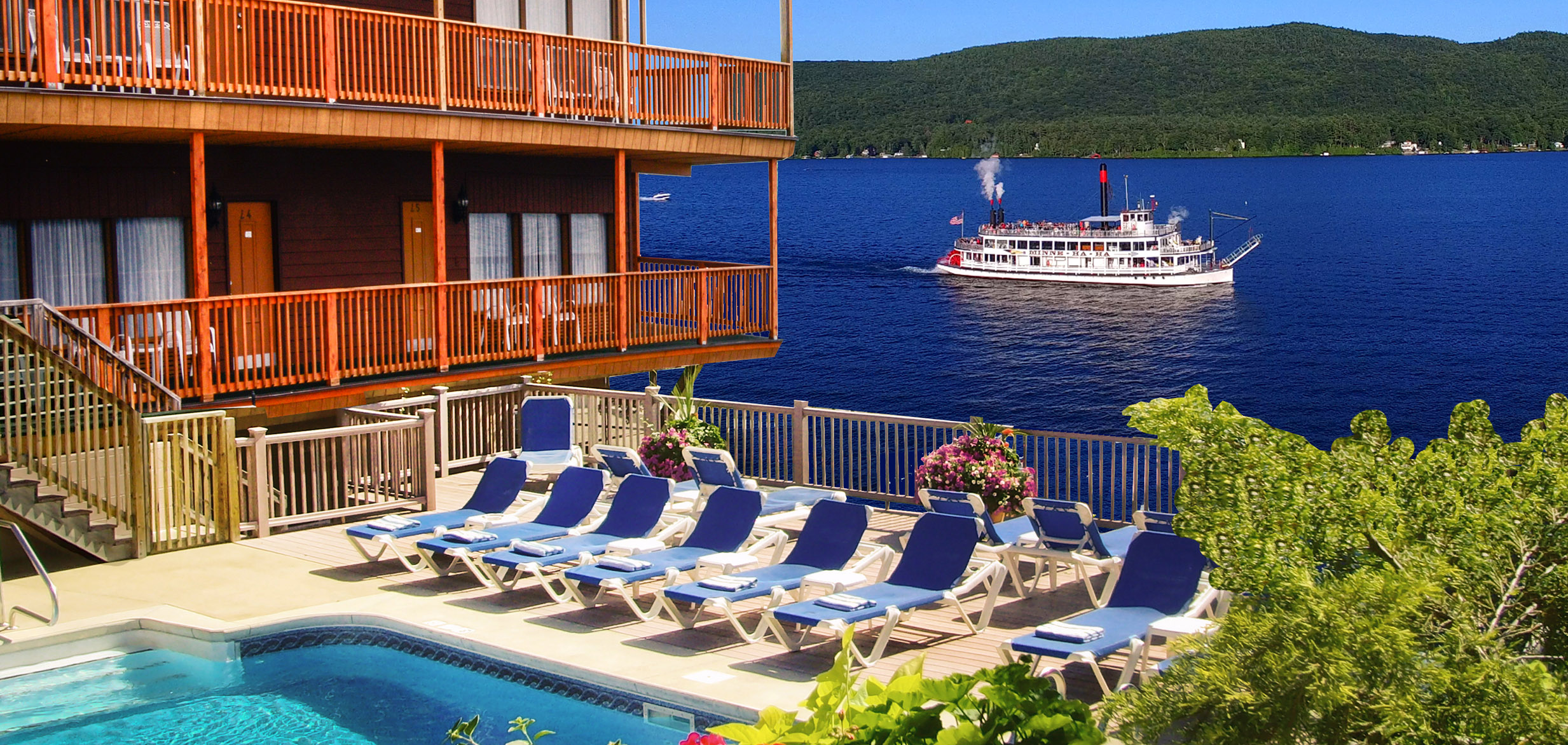 An Adirondack hotel located directly on Lake George and in the heart of ...